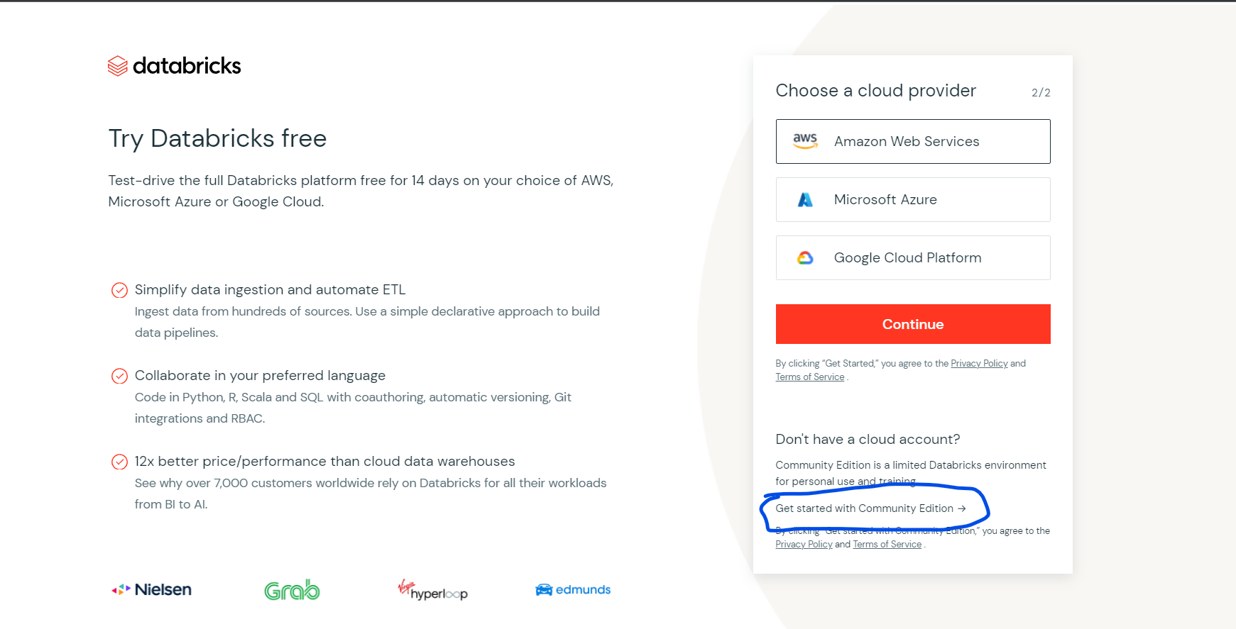 How To Register For Databricks Community Edition Databricks Tutorials 3570